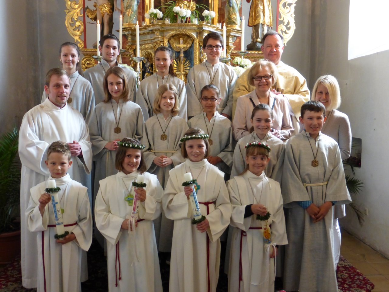 Jesus als Quelle des Lebens im Mittelpunkt